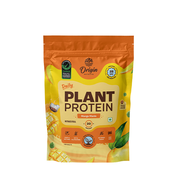 Daily Plant Protein Powder - Mango Mania – Origin Nutrition