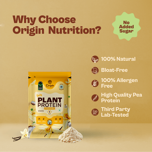 Daily Plant Protein - Creamy Vanilla Starter Pack – Origin Nutrition